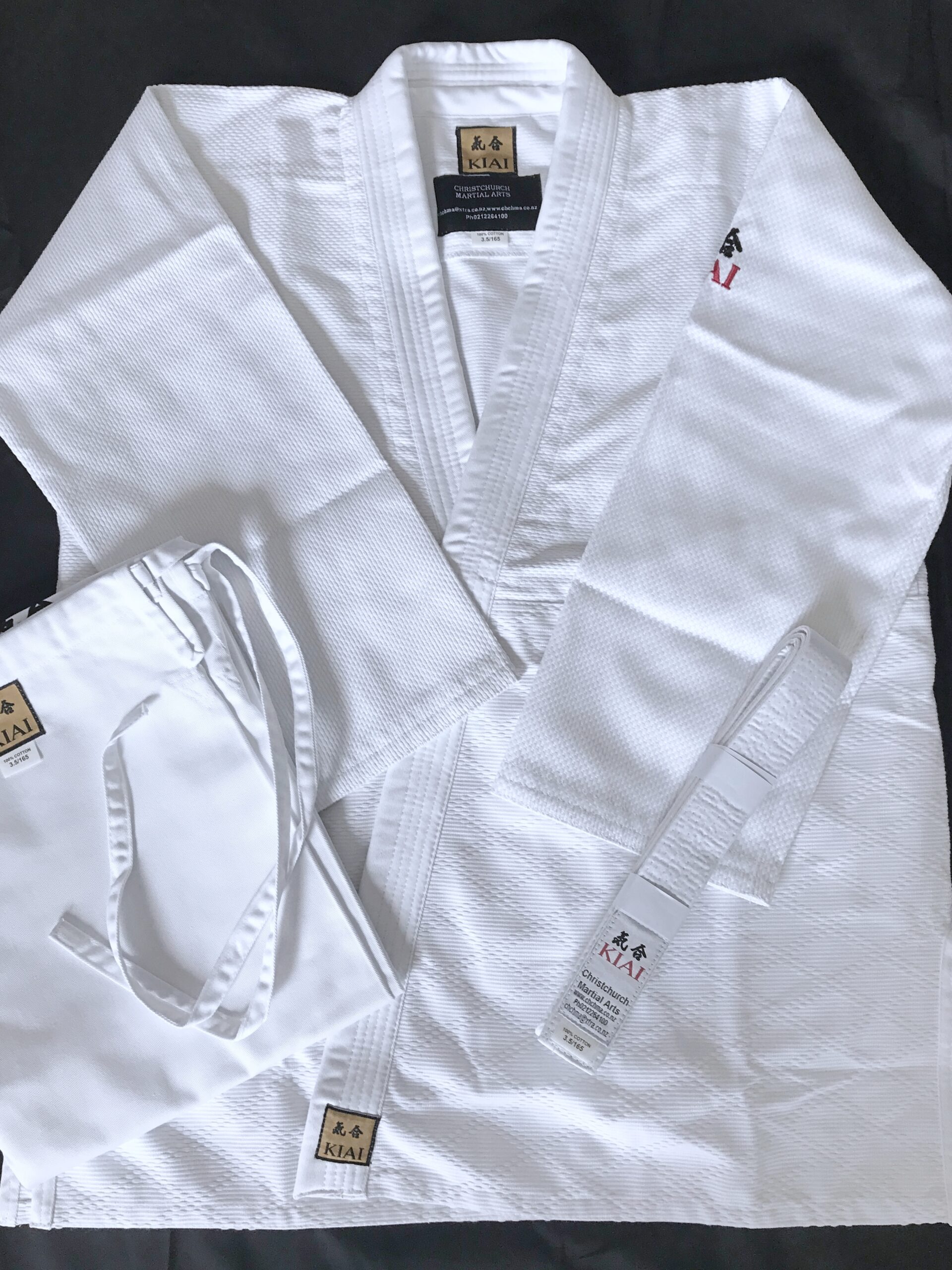 Judo Gi White 750g - Christchurch Martial Arts